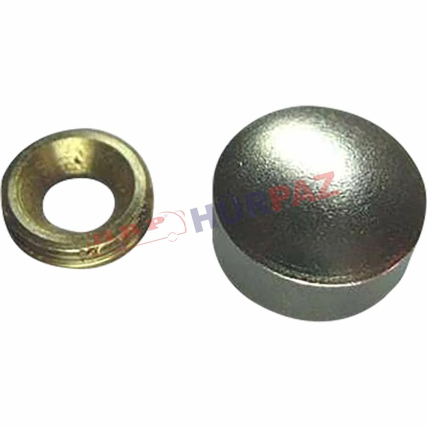 SCREW COVER CAP-CHROME - Hürpaz